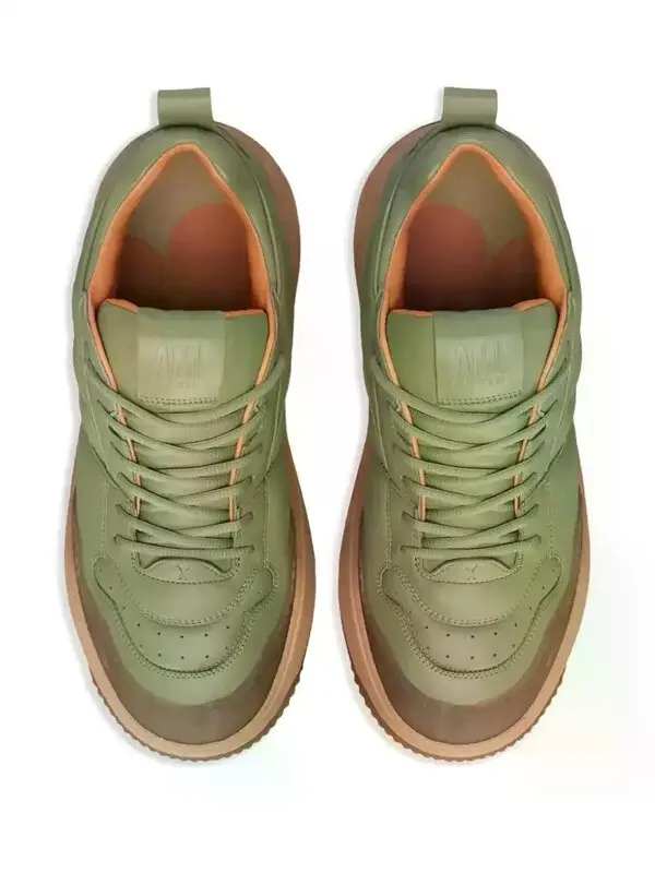 Ami Sn1509 Low-top Sneakers - Green
