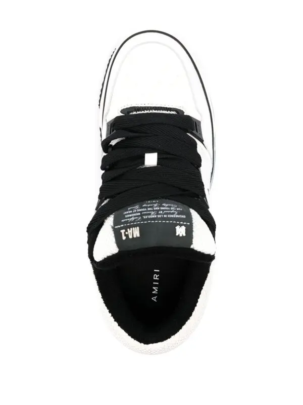 Amiri Ma-1 Panelled Sneakers - White