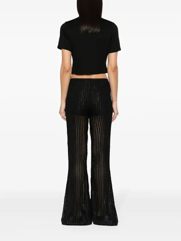Simone Rocha Bow-detail Cotton Dress - Black