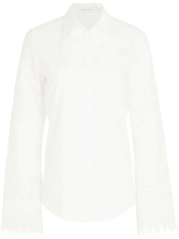 Silvia Tcherassi Aspasia Organic Cotton Blouse