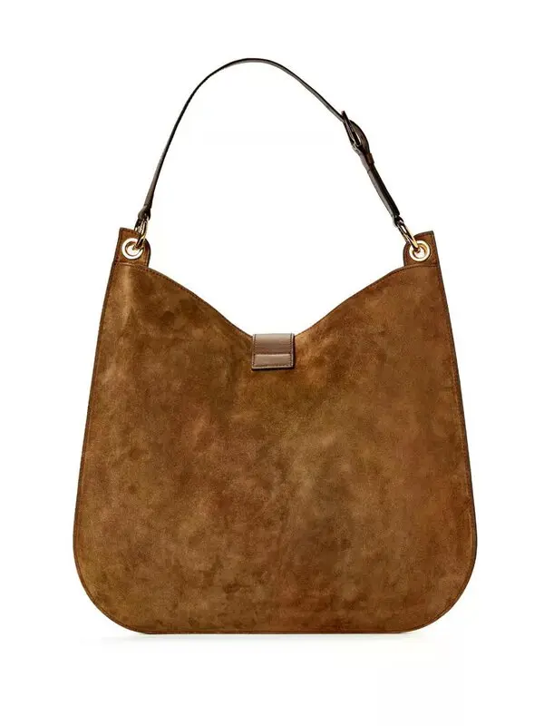 TOM FORD Small Tara Suede Shoulder Bag