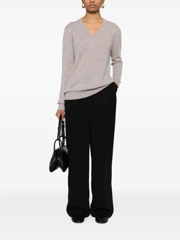 Loulou De Saison Serafini V-neck Cashmere Jumper
