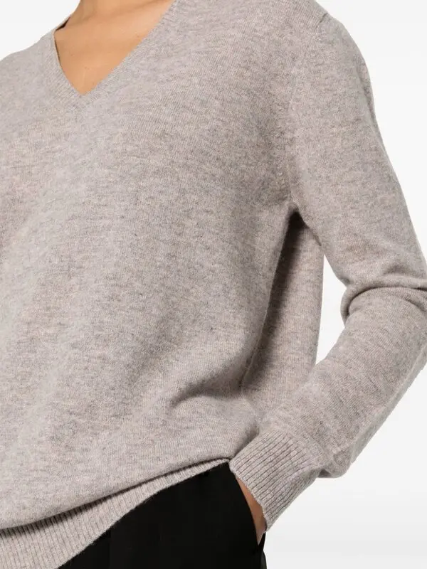 Loulou De Saison Serafini V-neck Cashmere Jumper