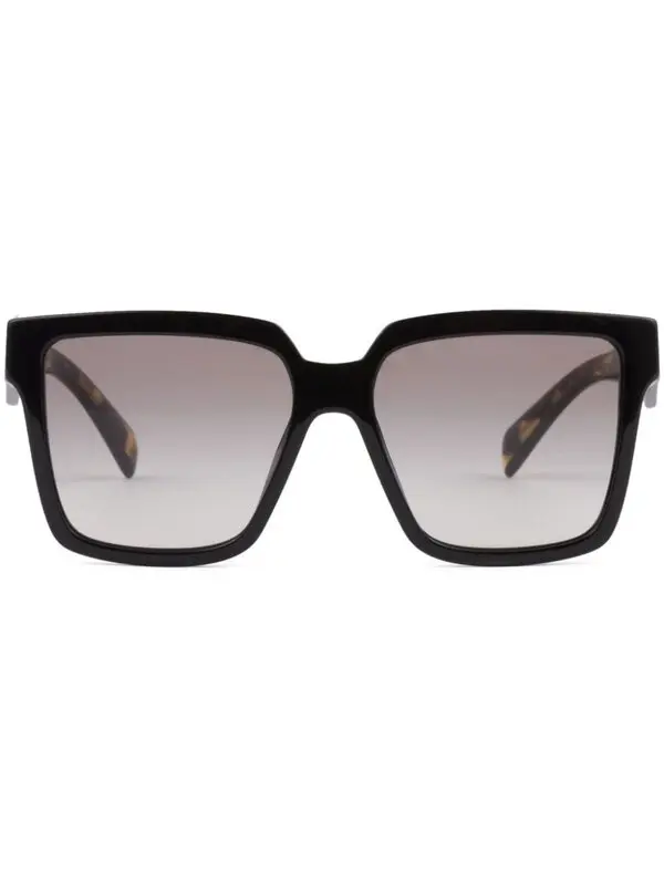 Prada Rectangle-frame Sunglasses - Black