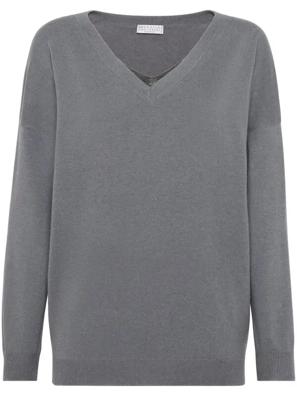 Brunello Cucinelli Monili Cashmere Jumper