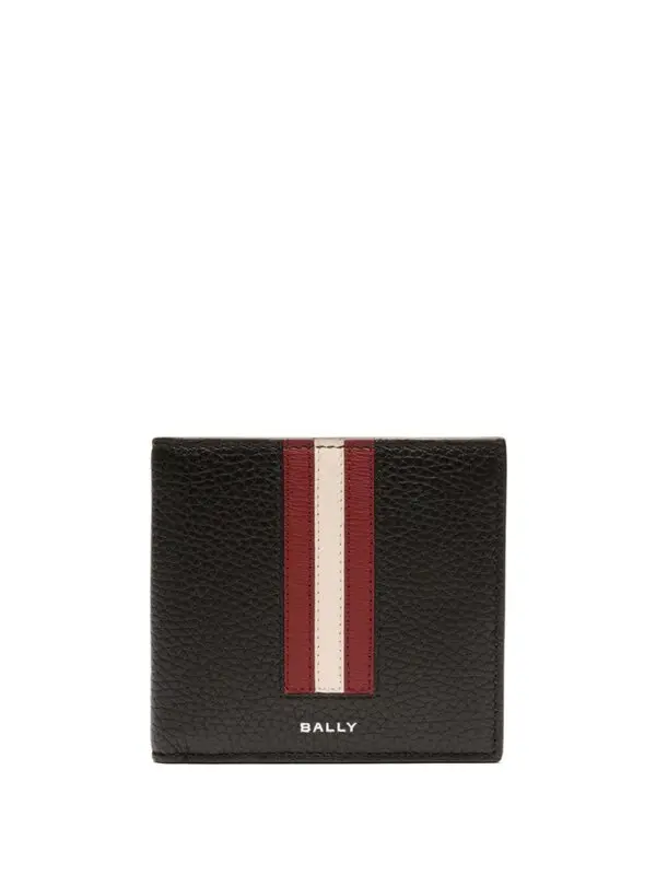 Bally Logo-stamp Leather Wallet - Black