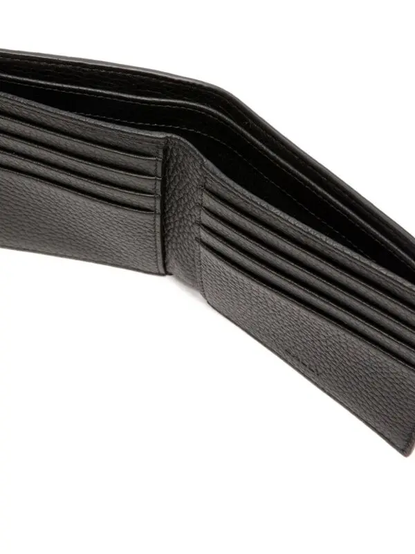 Bally Logo-stamp Leather Wallet - Black
