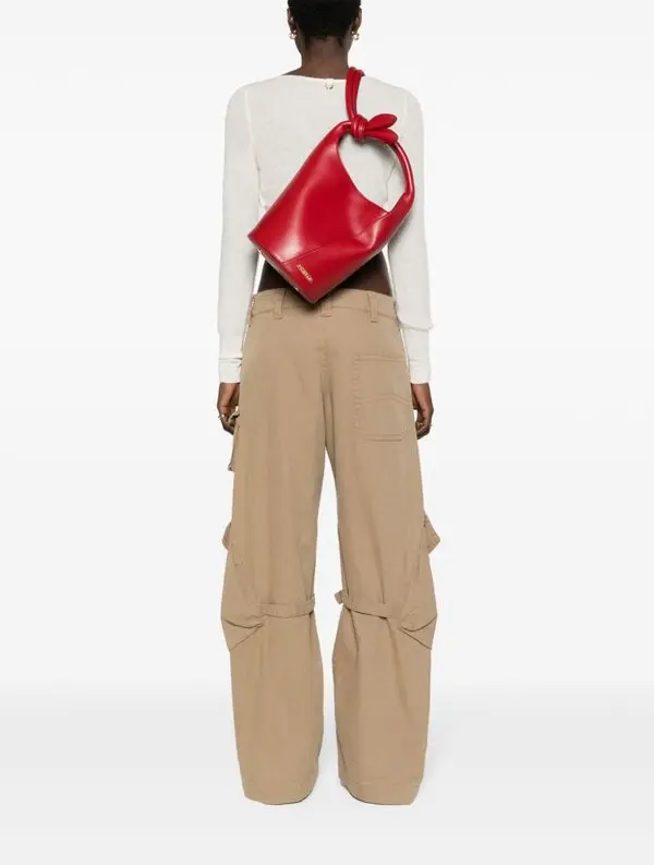 Jacquemus Le Petit Tourni Bucket Bag - Red