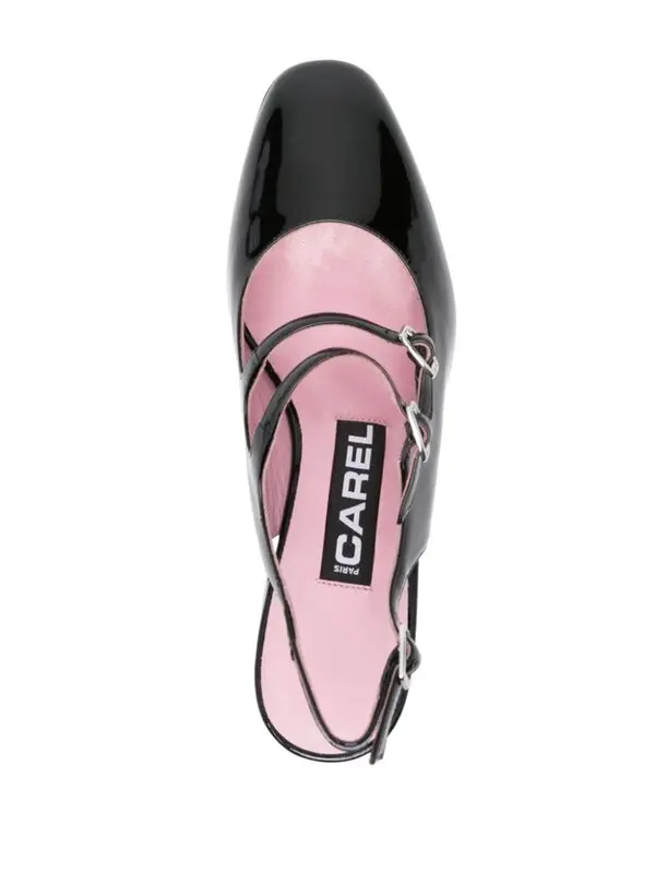 CAREL 70mm Patent-leather Pumps