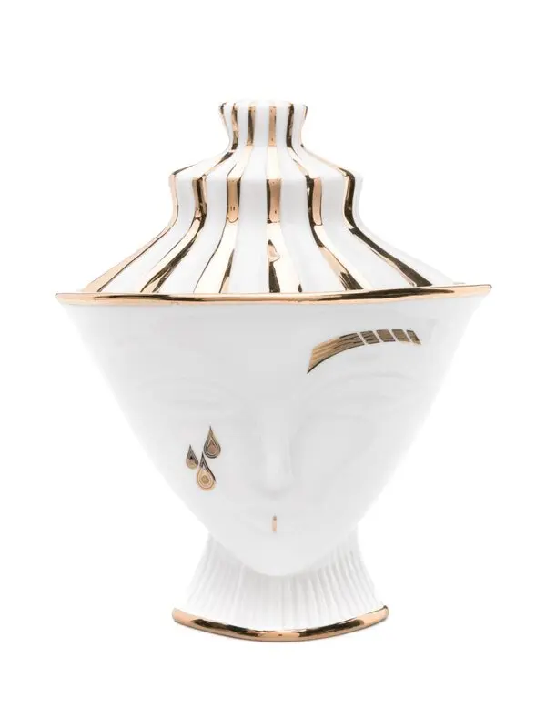 Jonathan Adler Gilded Giuliette Porcelain Box