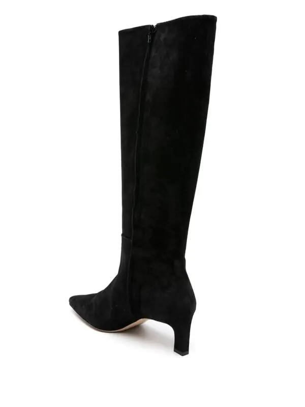 SCAROSSO Kira 50mm Suede Boots