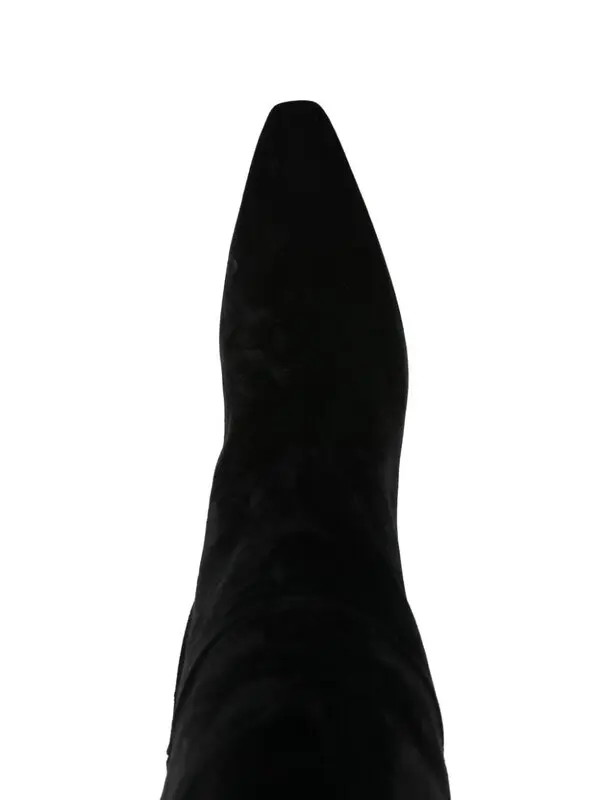 SCAROSSO Kira 50mm Suede Boots
