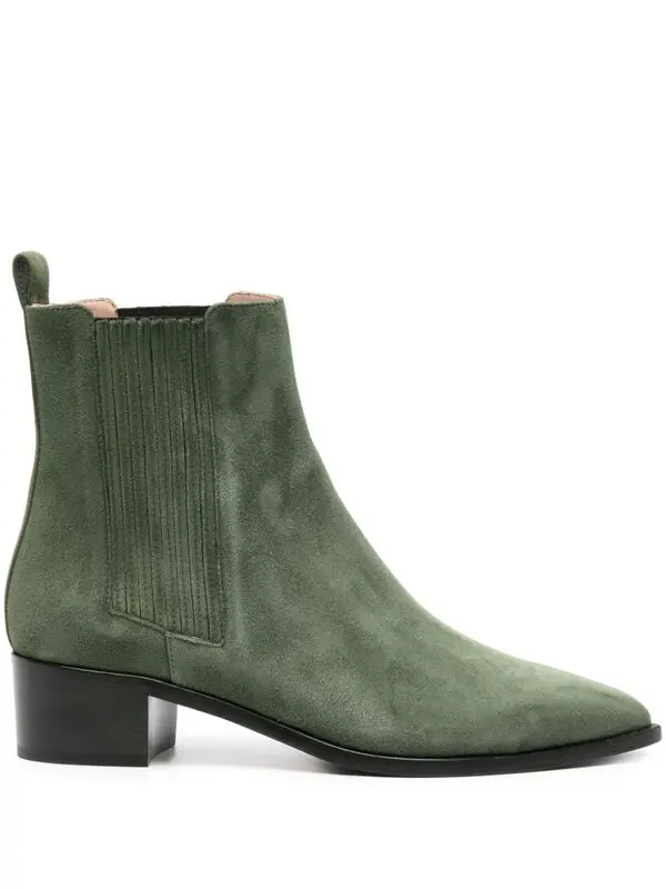 SCAROSSO Oliva Suede Ankle Boots