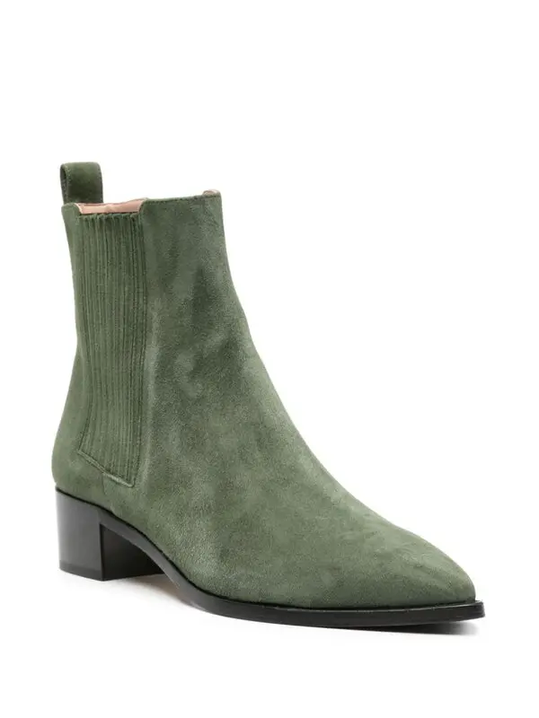 SCAROSSO Oliva Suede Ankle Boots
