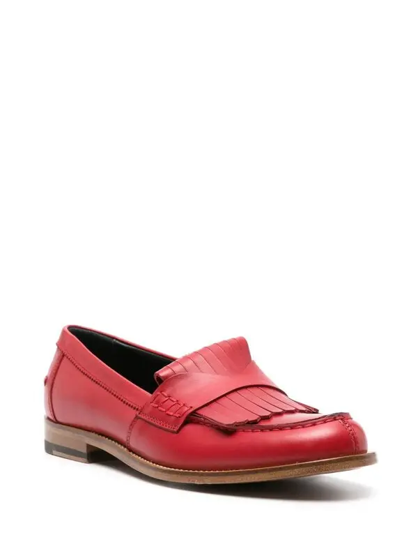 SCAROSSO Bridget Leather Loafers