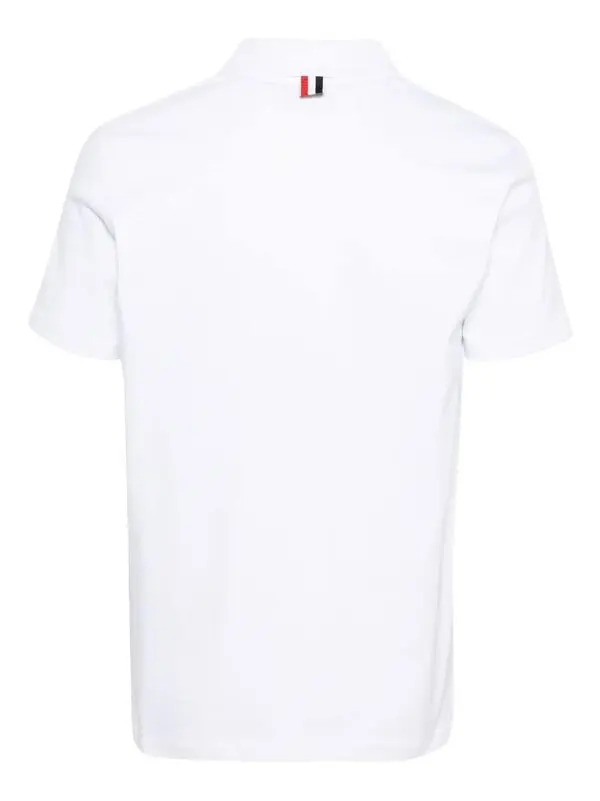 Thom Browne Trompe L' Oeil Cotton Polo Shirt