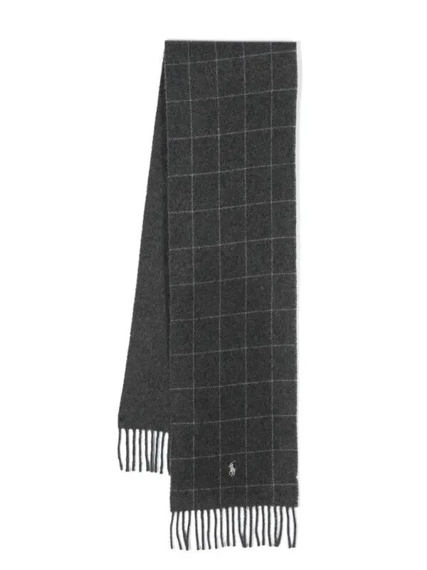 Polo Ralph Lauren Polo Pony-motif Fringed Scarf