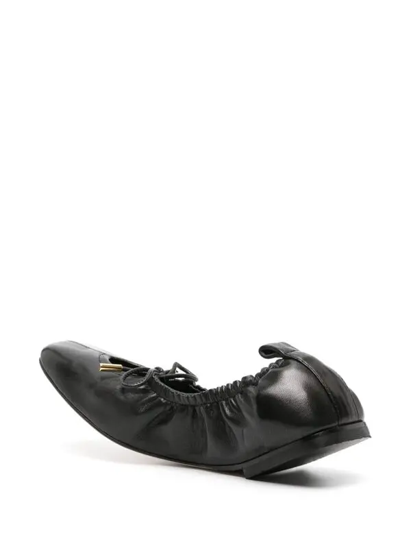 SCAROSSO Margot Ballerinas - Black