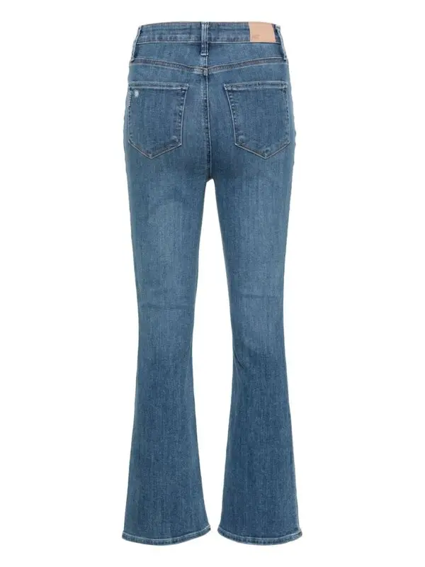 Paige Claudine High-rise Flared Jeans - Blue