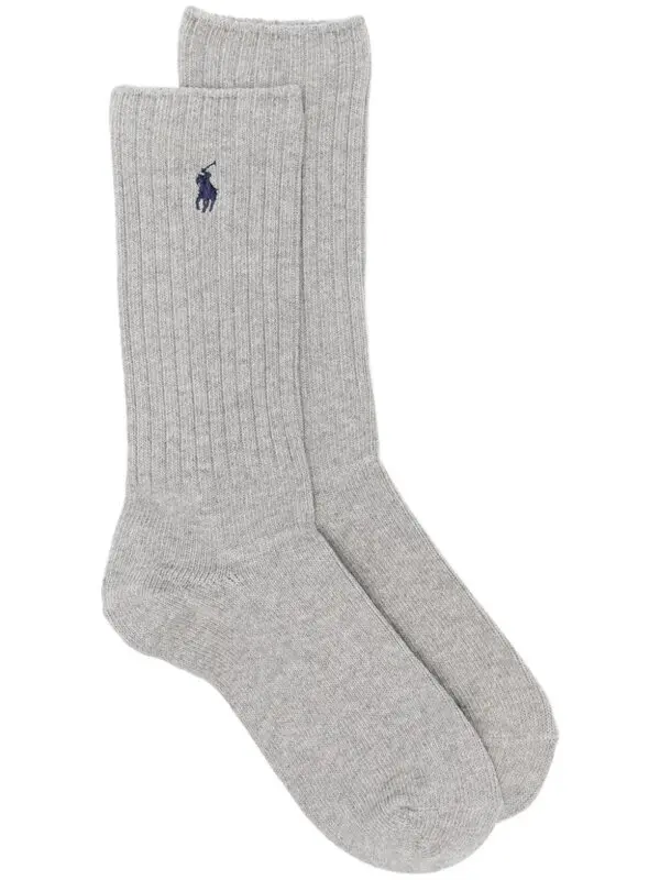Polo Ralph Lauren Pony-motif Socks - Grey