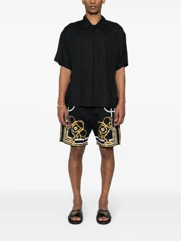 Camilla Coast To Coast Print Twill Shorts
