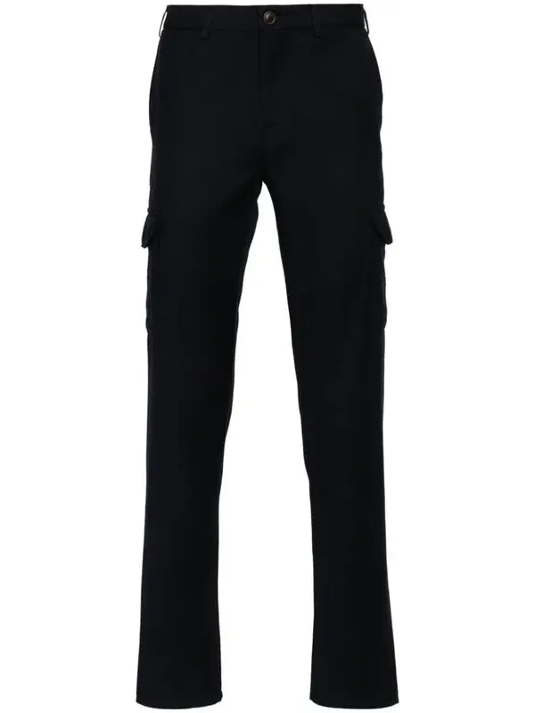 Canali Wool Cargo Trousers