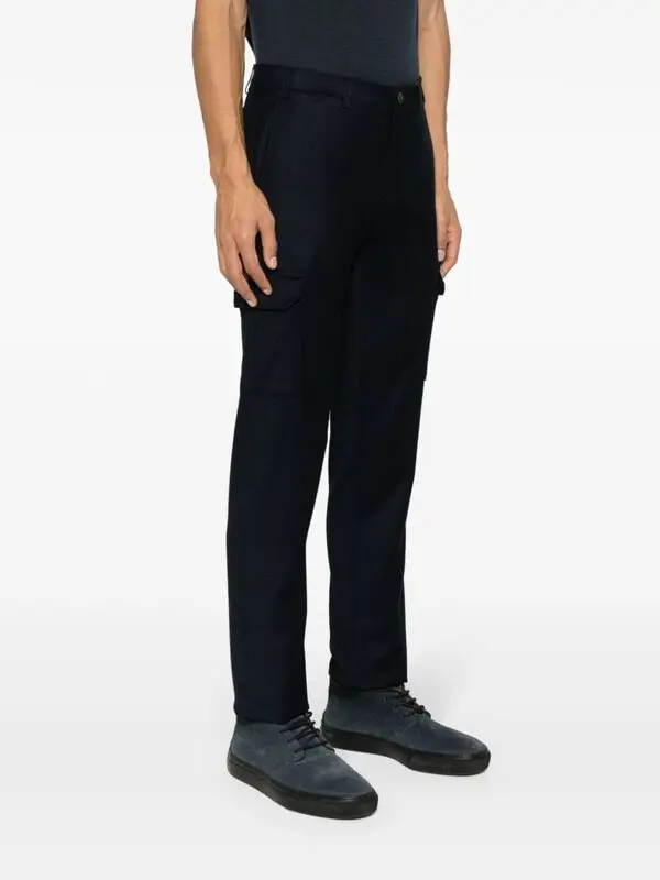 Canali Wool Cargo Trousers