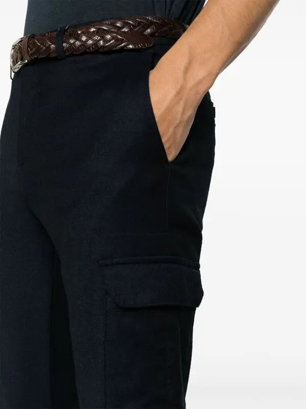 Canali Wool Cargo Trousers