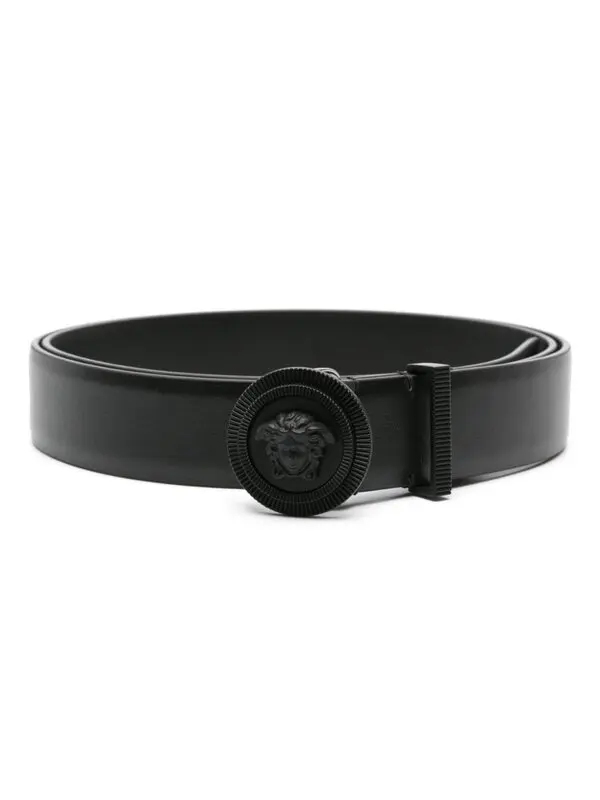 Versace Medusa Biggie Leather Belt