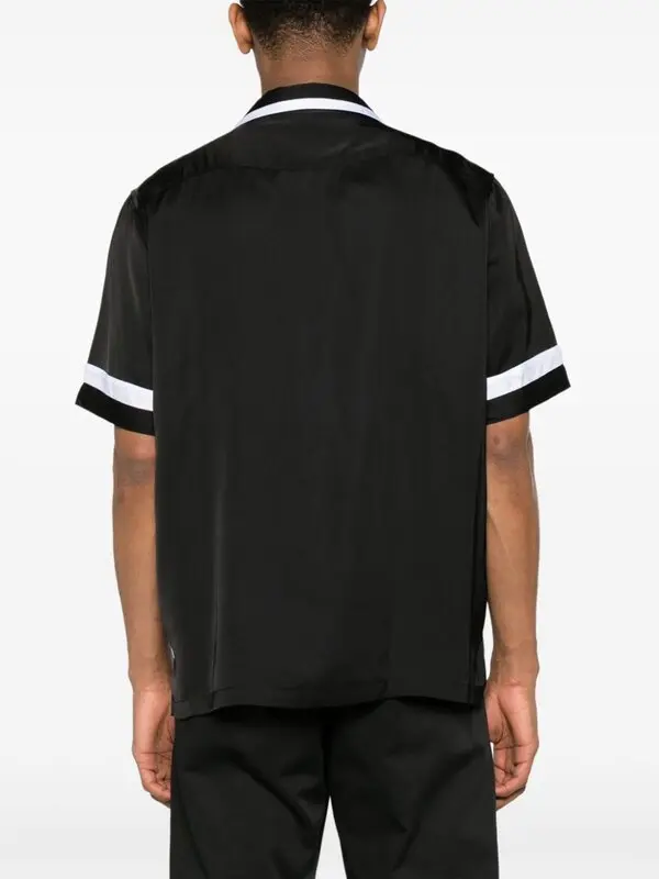 PURPLE BRAND X Blue Sky Inn Embroidered Shirt