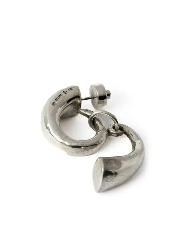 PARTS OF FOUR Horn Pendant Earring