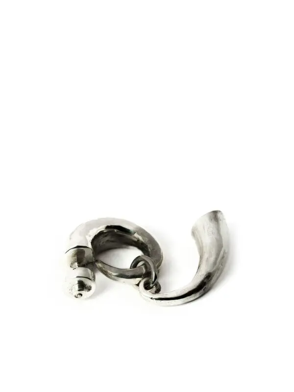PARTS OF FOUR Horn Pendant Earring