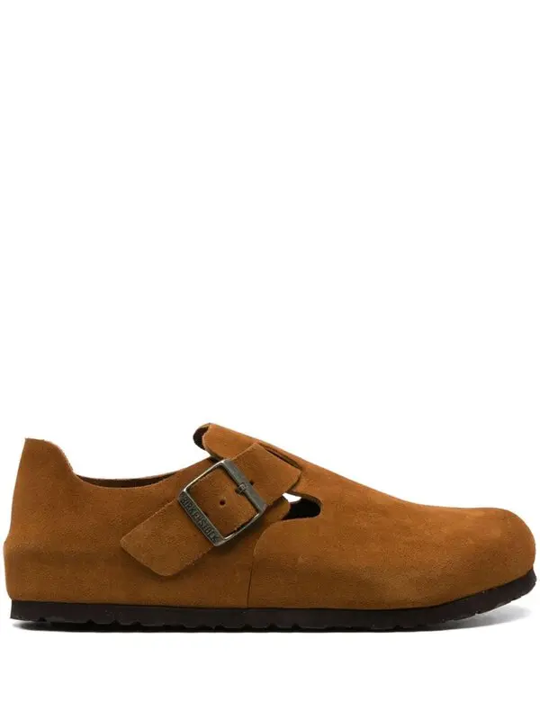 BIRKENSTOCK London Suede Sandals - Orange