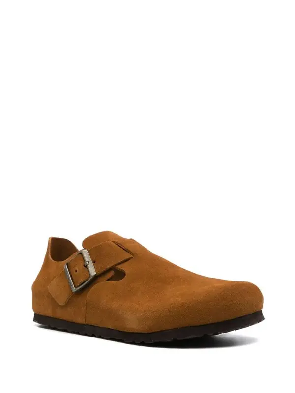 BIRKENSTOCK London Suede Sandals - Orange