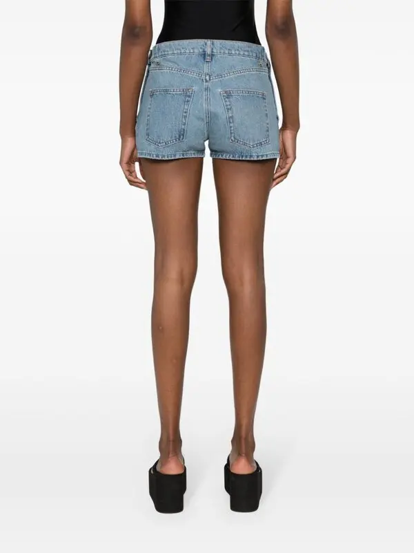Coperni Mid-rise Denim Shorts