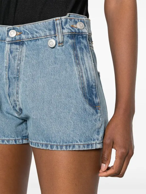 Coperni Mid-rise Denim Shorts