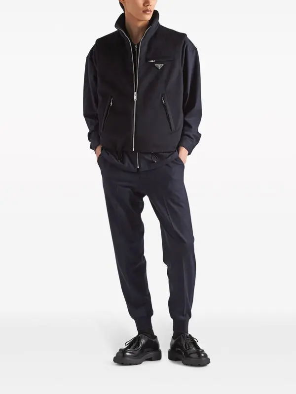 Prada Cashmere Down Vest - Blue