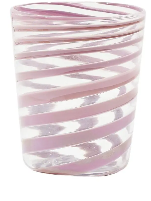 CABANA Giravolta Water Glass - Pink