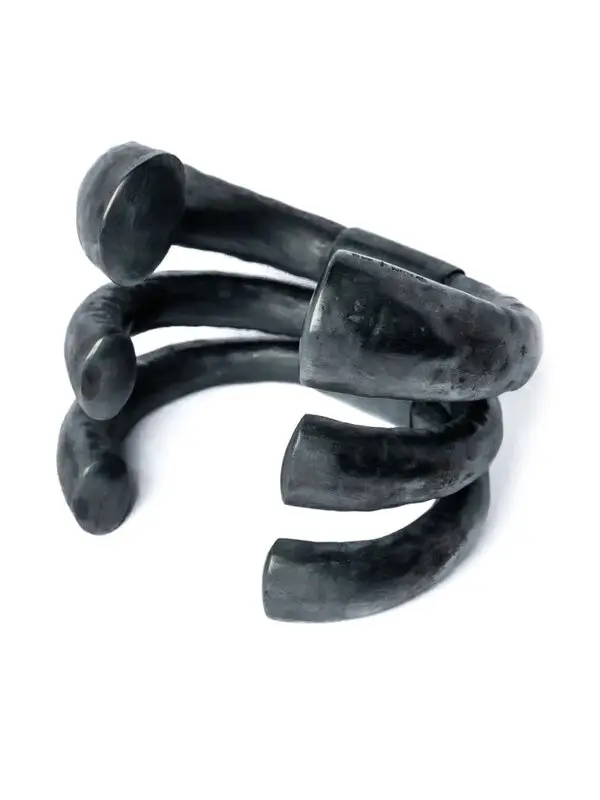 PARTS OF FOUR Claw Cuff Bracelet In Sterling Silver