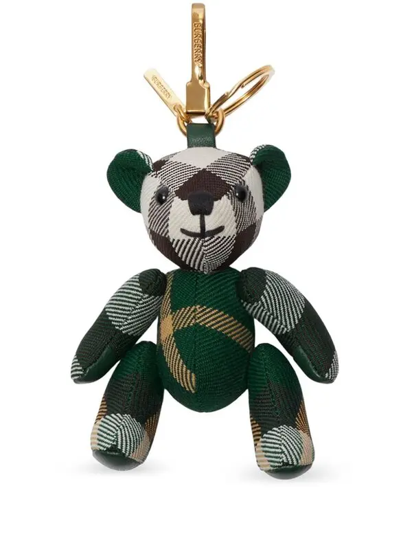 Burberry Thomas Bear Keyring - Green