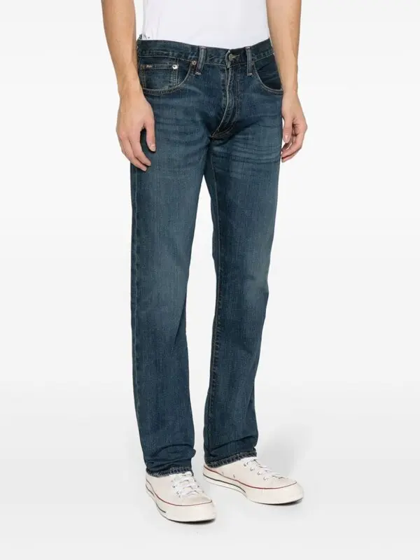 Polo Ralph Lauren Varick Low-rise Tapered Jeans