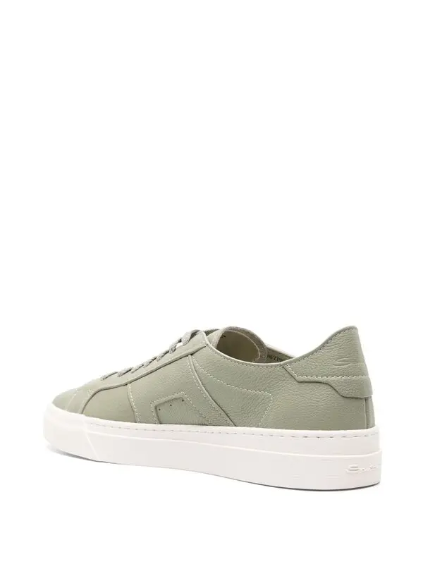 Santoni Dbs Leather Sneakers