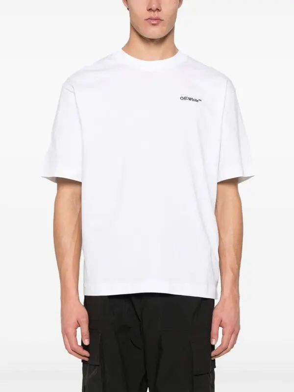 Off-White Arrows-motif Cotton T-shirt
