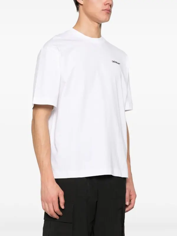 Off-White Arrows-motif Cotton T-shirt