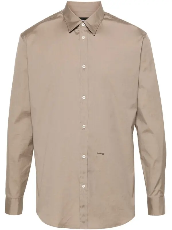 Dsquared2 Logo-print Cotton Shirt
