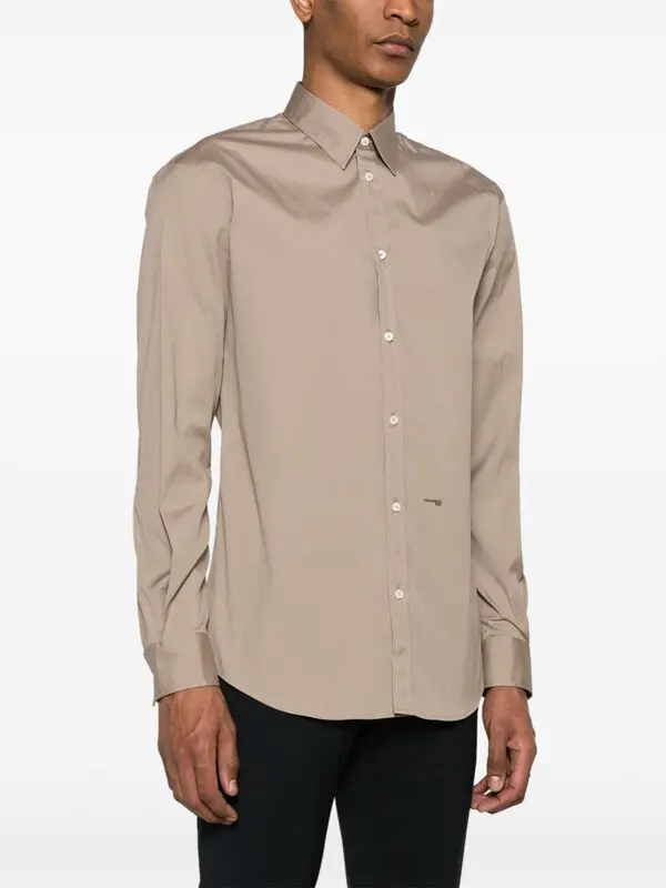 Dsquared2 Logo-print Cotton Shirt