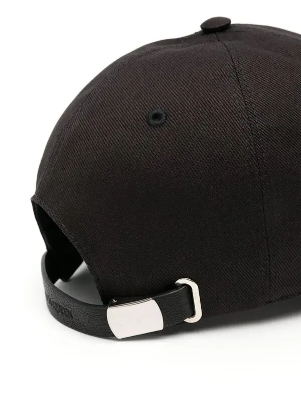 Alexander McQueen Logo-embroidered Baseball Cap
