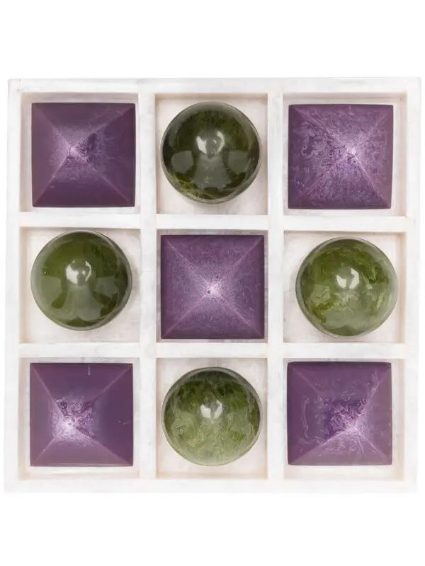 Jonathan Adler Como Tic-tac-toe Set - Purple