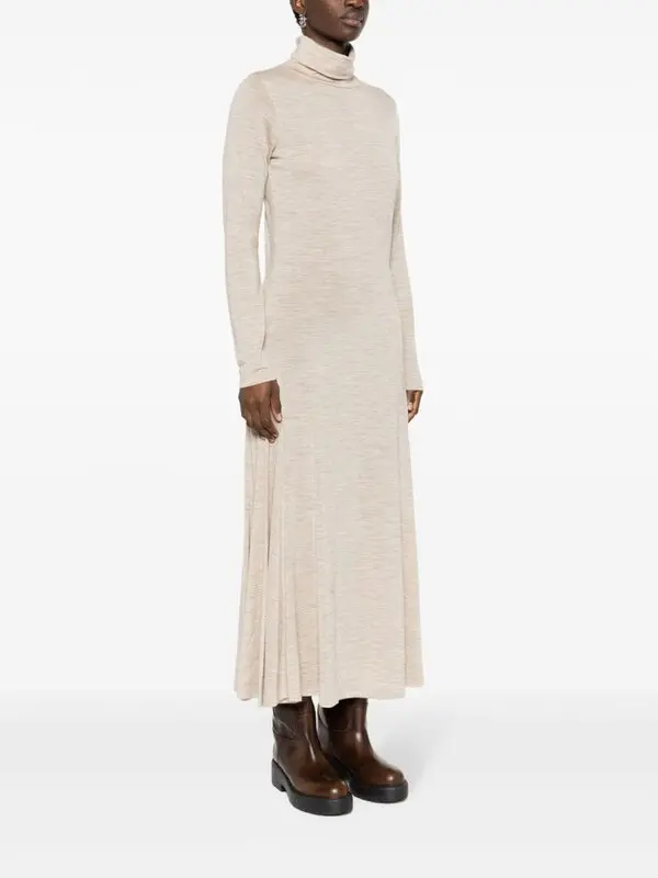 Polo Ralph Lauren Mélange-effect Maxi Dress