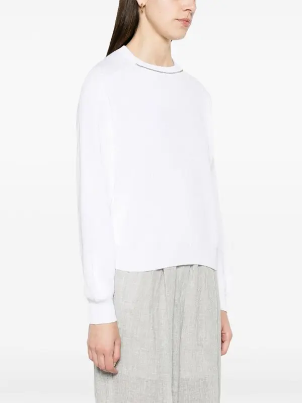 Brunello Cucinelli Monili-embellished Jumper